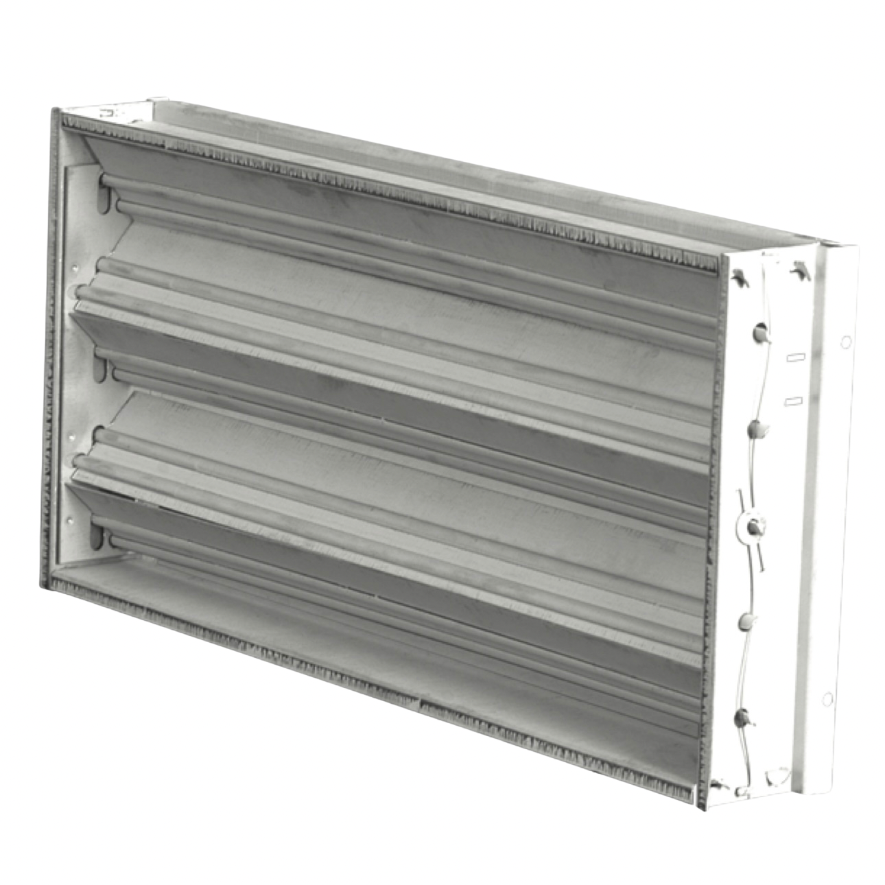 OBD - Volet à lames opposées pour grilles de ventilation (opposite bla – BourcierVentilation